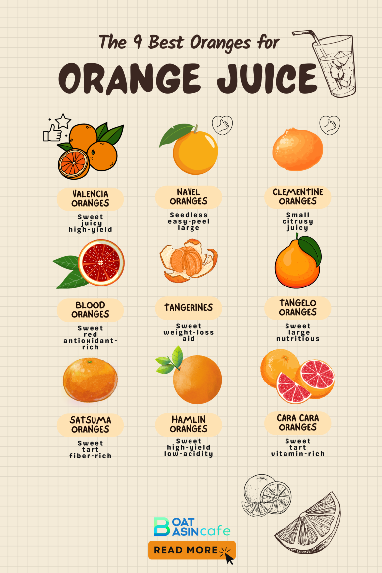 Best Oranges For Juicing: Health Benefits & Taste Guide | Boat Basin Cafe