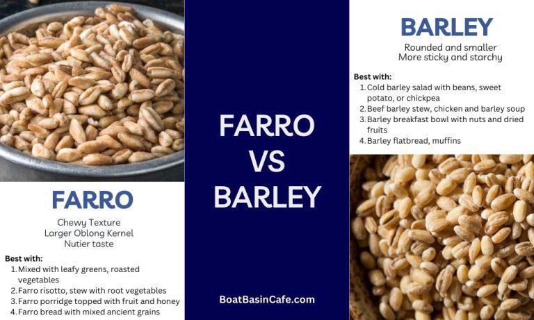Farro Vs Barley: Nutritional Benefits And Sustainability